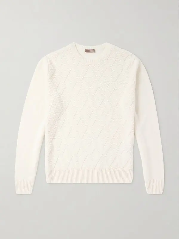 Herno Jacquard-knit Cashmere Sweater