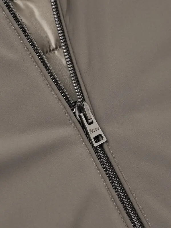 Herno Padded Shell Hooded Parka - Brown