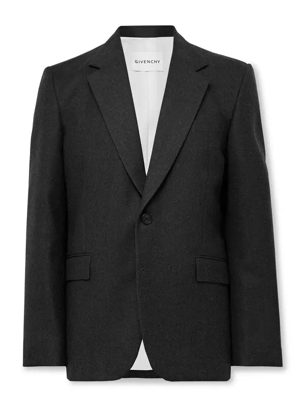 Givenchy Wool-twill Blazer - Gray