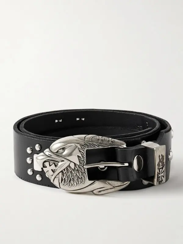 Enfants Riches Déprimés Eagle Petit Iron Cross 4.5cm Belt - Black
