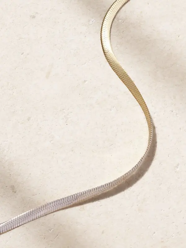 ROXANNE FIRST Reversible 14-karat Necklace