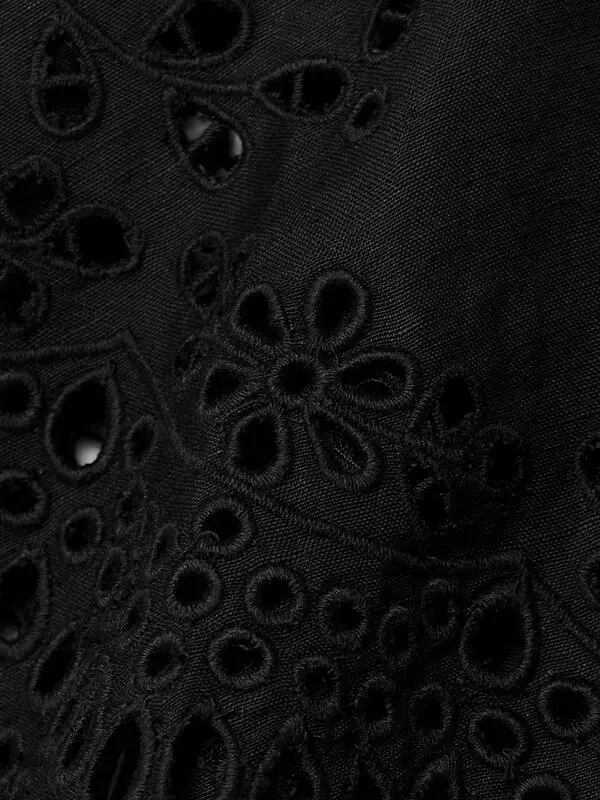 Sea Lula Layered Broderie Anglaise Mini Dress