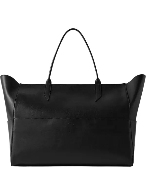 METIER Incognito Cabas Large Leather Tote - Black