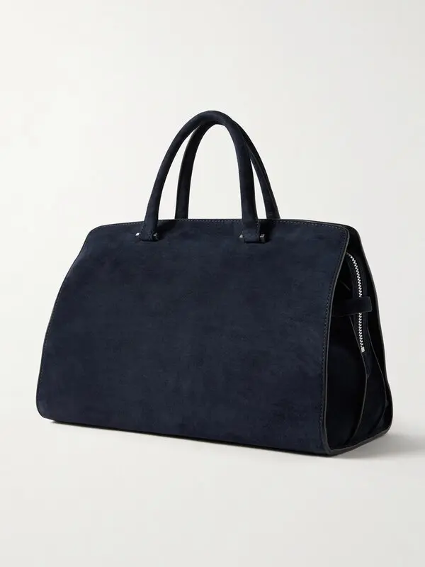 METIER Private Eye Medium Suede Tote - Blue