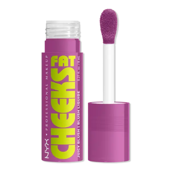 NYX PROFESSIONAL MAKEUP Fat Cheeks Dewy Liquid Blush - Blueberry Burst