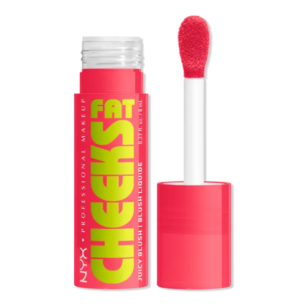 NYX PROFESSIONAL MAKEUP Fat Cheeks Dewy Liquid Blush - Bouncin Berry
