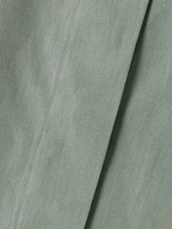 Max Mara Viale Belted Cotton-poplin Midi Shirt Dress