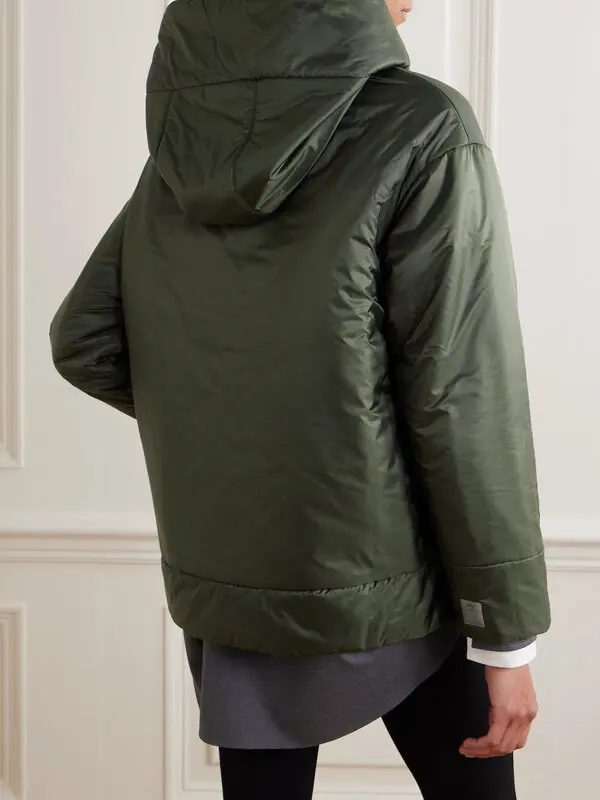Max Mara The Cube Daria Hooded Padded Shell Jacket