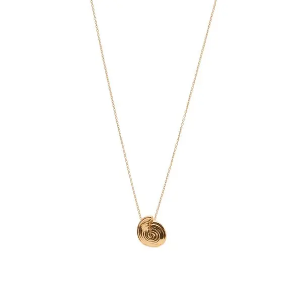 MISSOMA Spiral Pendant Necklace - Gold