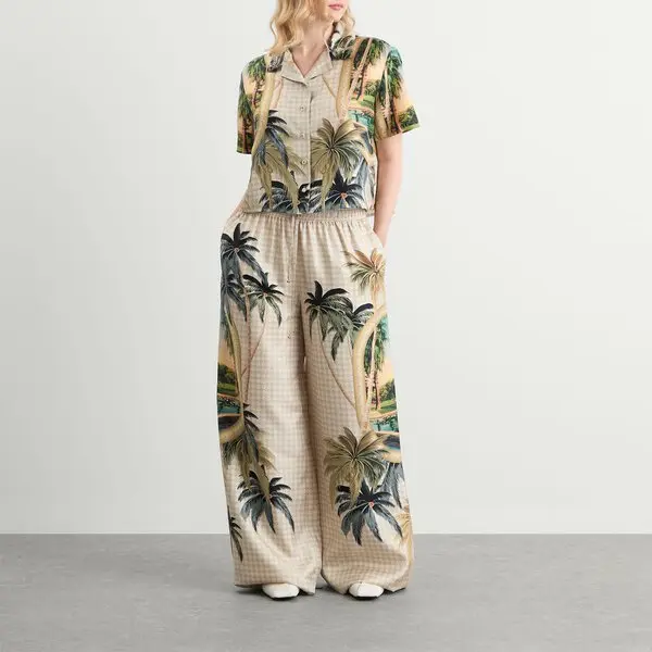 Amiri Paradise Wide Leg Pant