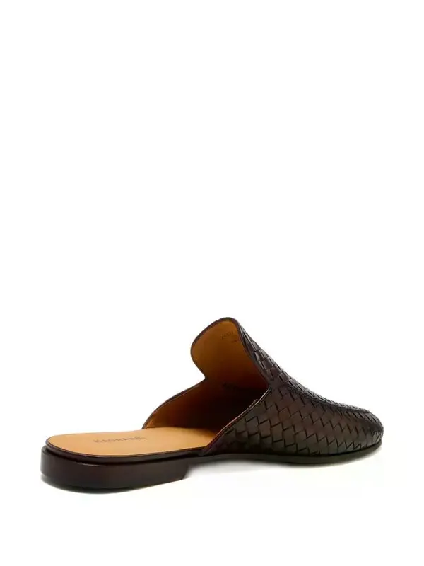 Magnanni Woven Leather Mules