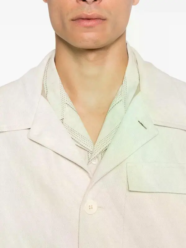 NOYOCO Button-down Pocket Jacket