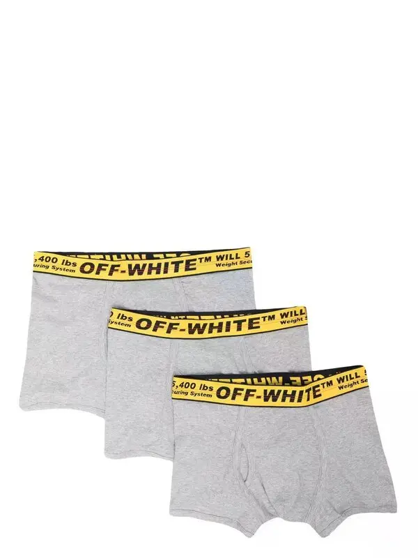 Off-White Classic Industrial Tri-pack Boxer Shorts