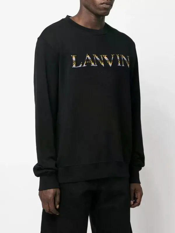 LANVIN Embroidered-logo Sweatshirt