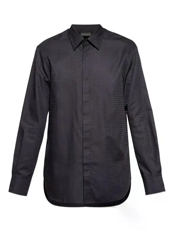 Emporio Armani Cotton Shirt - Blue