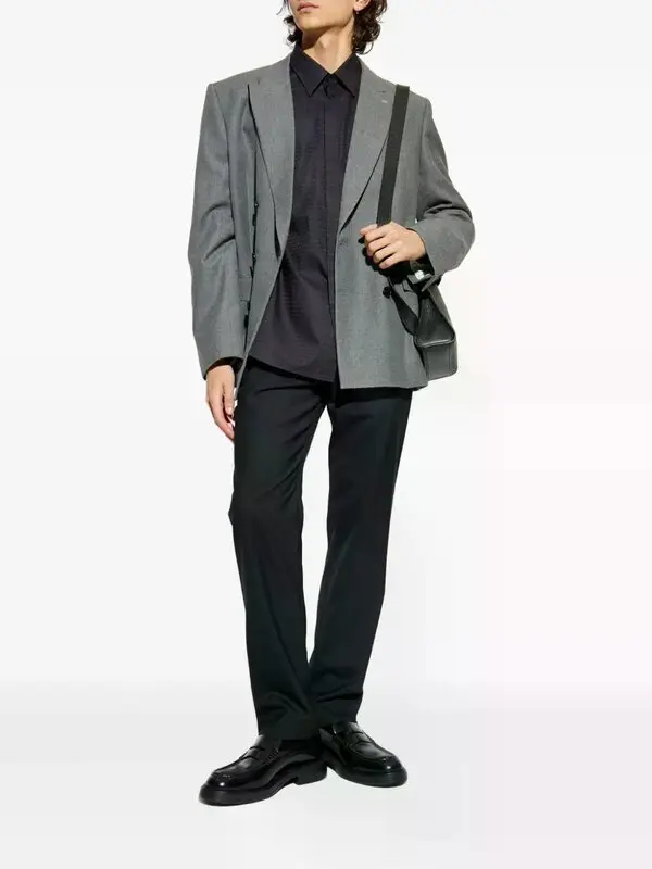 Emporio Armani Cotton Shirt - Blue