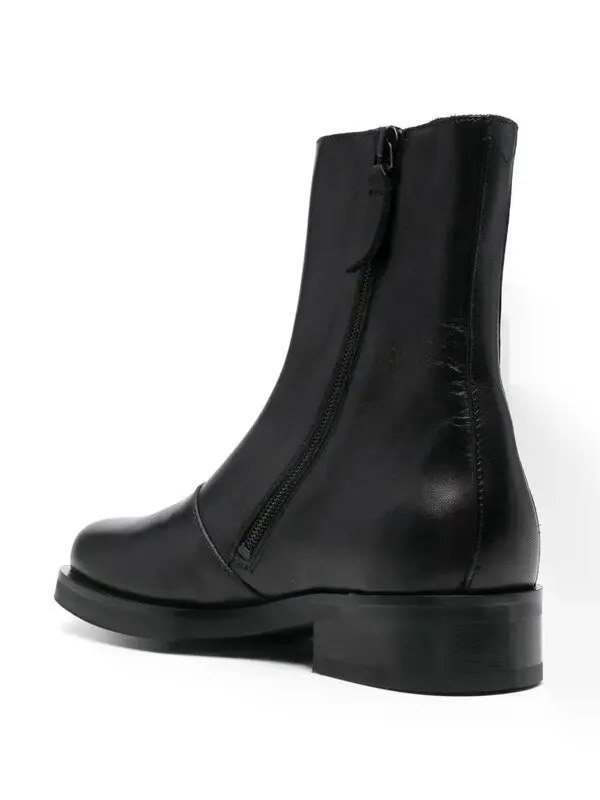 Our Legacy Leather Boots - Black