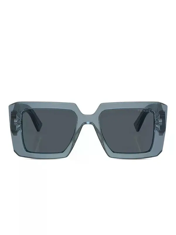 Prada Logo-embellished Square-frame Sunglasses