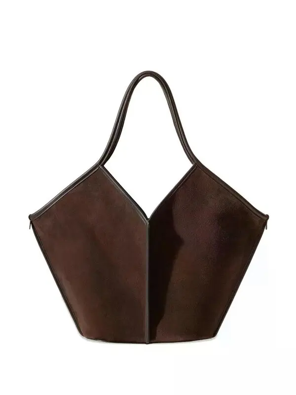 Hereu Calella Suede Tote Bag - Brown