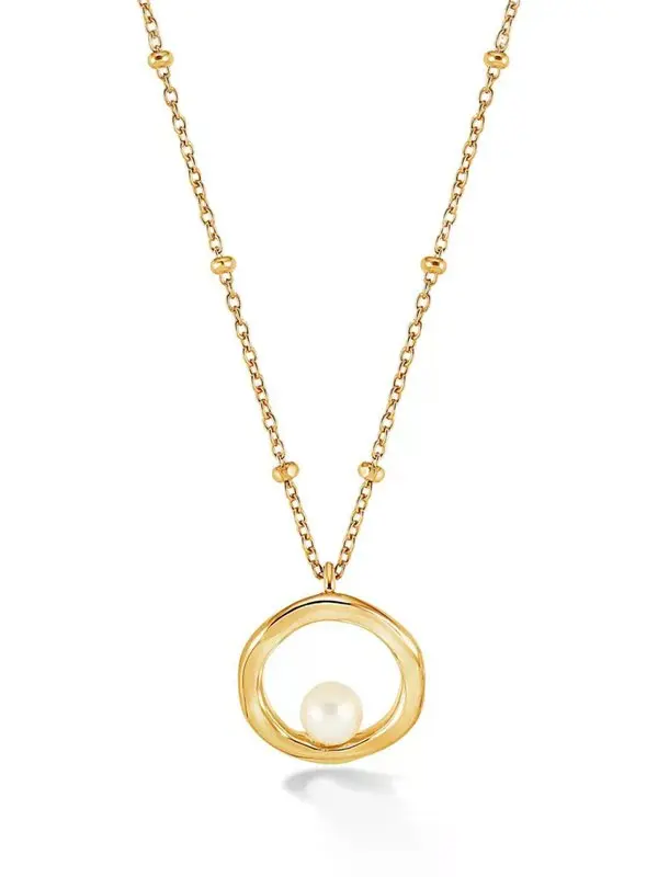 DOWER & HALL Waterfall Pendant Necklace - Gold