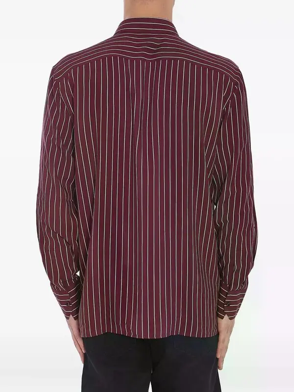 Saint Laurent Striped Shirt - Red