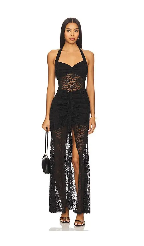 RUNAWAY THE LABEL Maxi Dress - Black