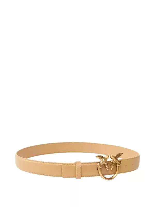 Pinko Love Birds Leather Belt