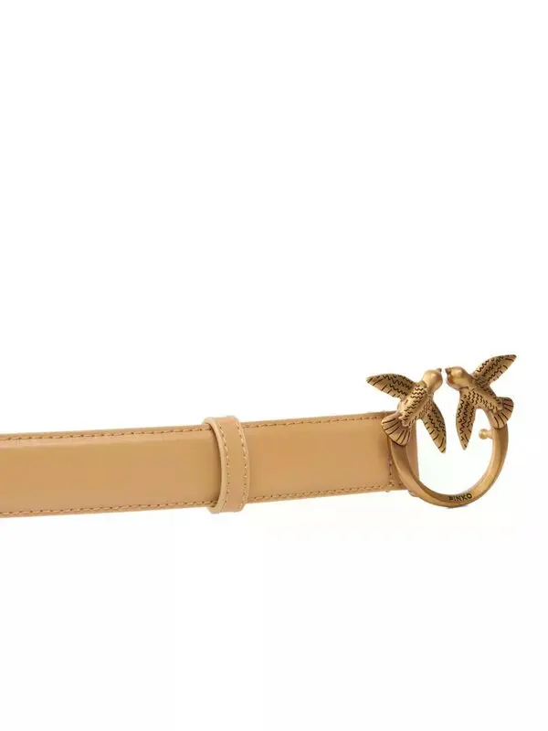 Pinko Love Birds Leather Belt