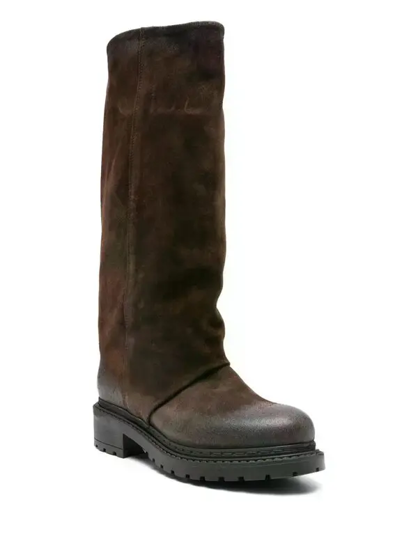 METISSE 40mm Slouch Knee-high Boots - Brown