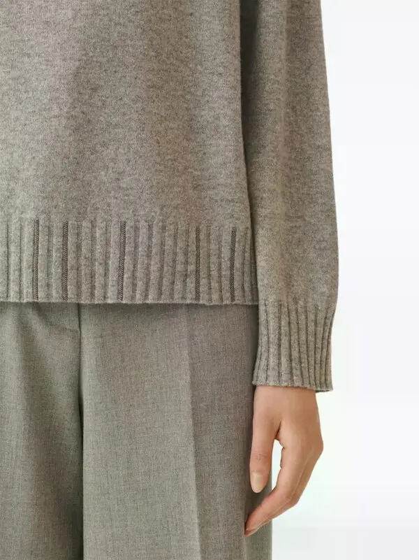 Fabiana Filippi Ribbed Trim Sweater