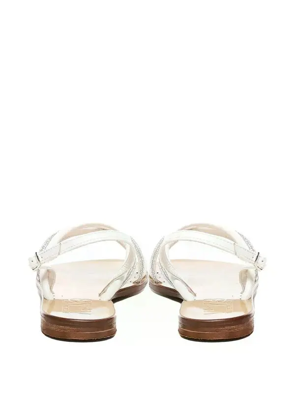 V°73 Embellished-strap Flat Sandals
