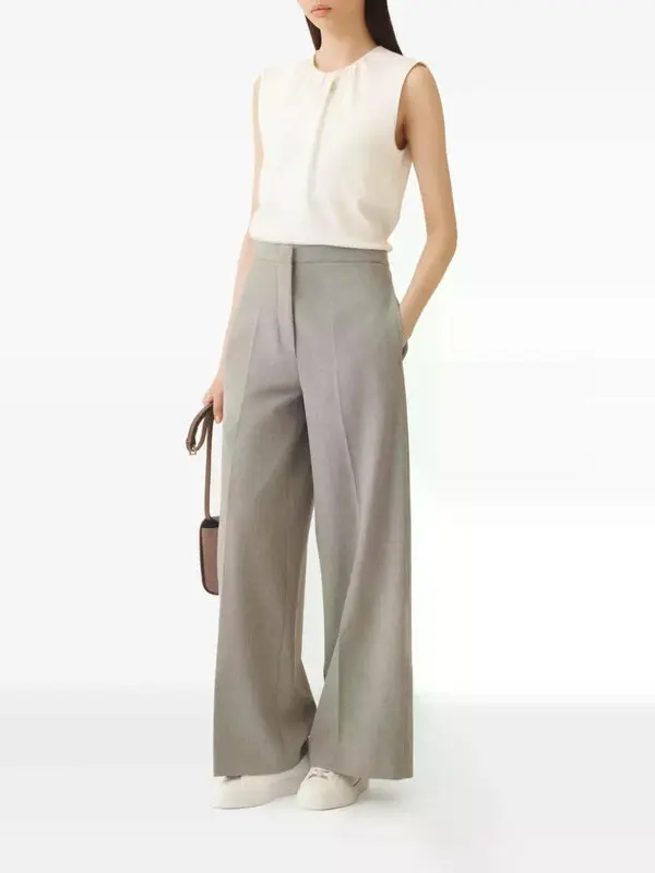Fabiana Filippi Embellished Sleeveless Top