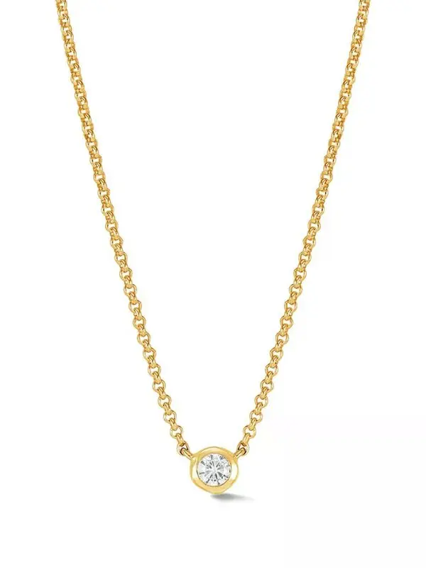 DOWER & HALL Dewdrop Sapphire Necklace - Gold
