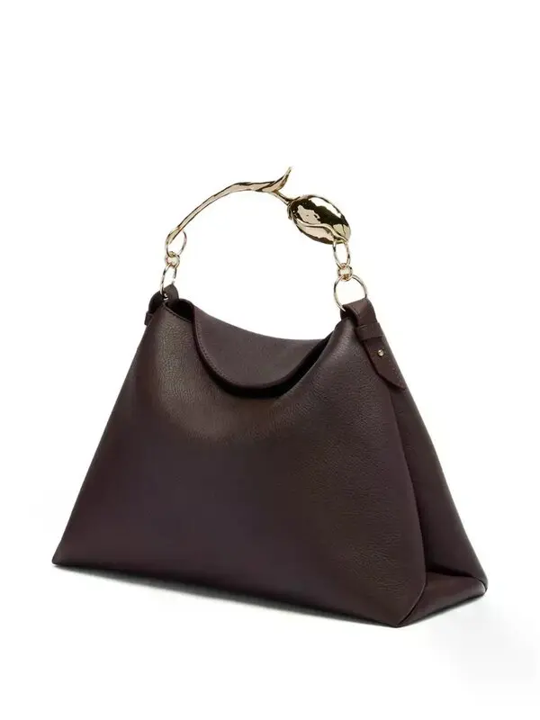 Erdem Bloom Top Handle Bag - Brown