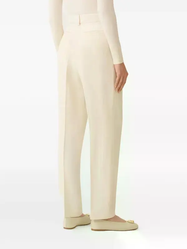 Fabiana Filippi Cady Pleated-front Trousers