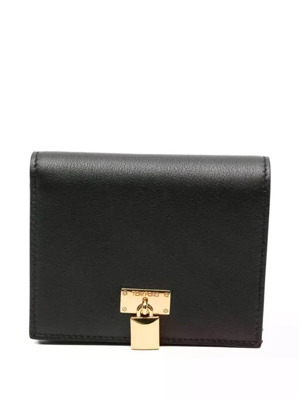 TOM FORD Padlock-detail Wallet - Black