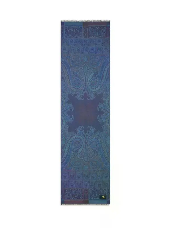 Etro Paisley Jacquard Scarf