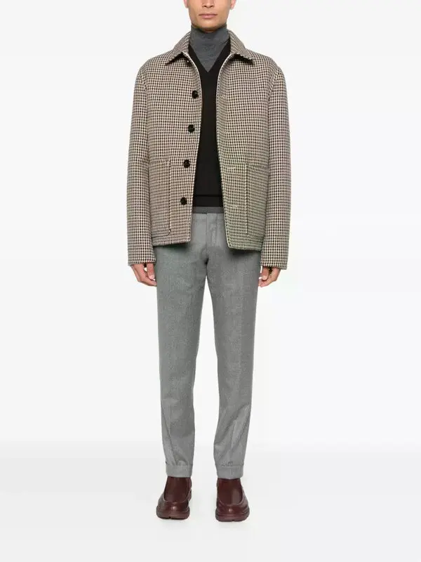 PAOLO PECORA V-neck Wool Sweater
