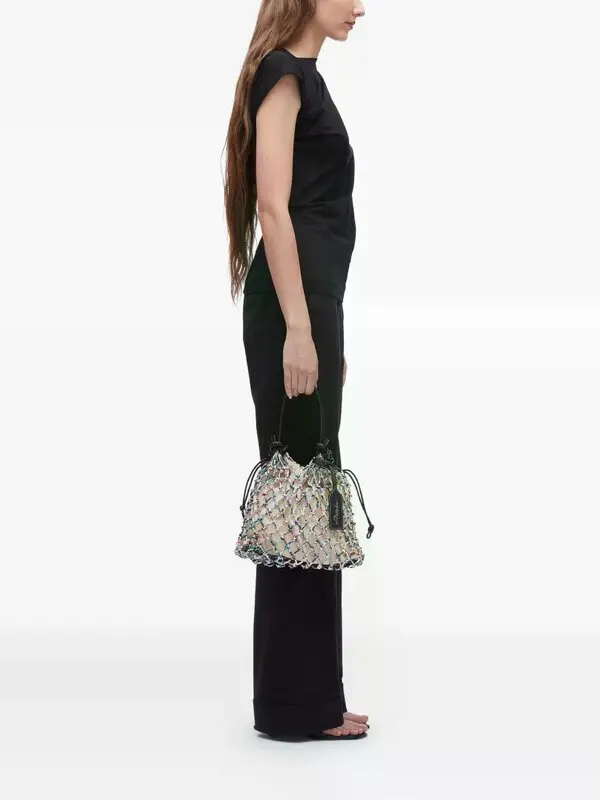 3.1 Phillip Lim Net-pattern Drawstring Tote Bag - Neutrals