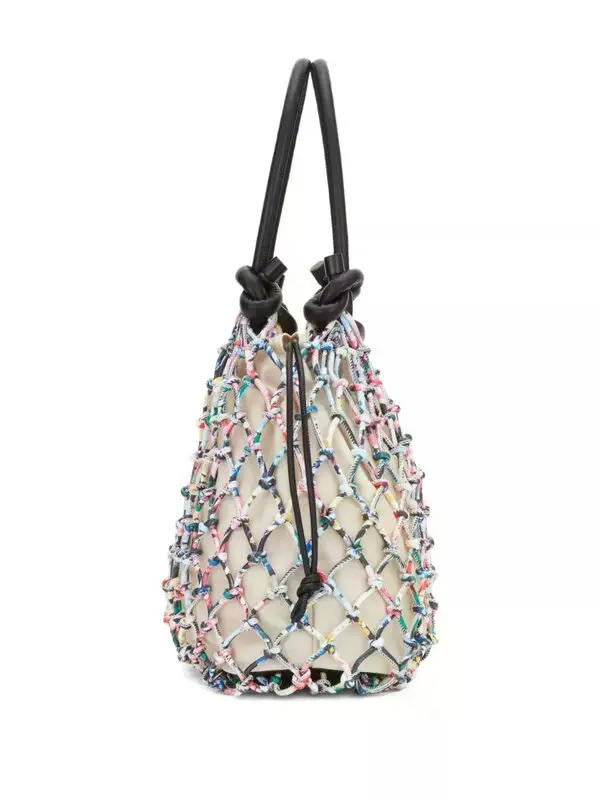 3.1 Phillip Lim Net-pattern Drawstring Tote Bag - Neutrals