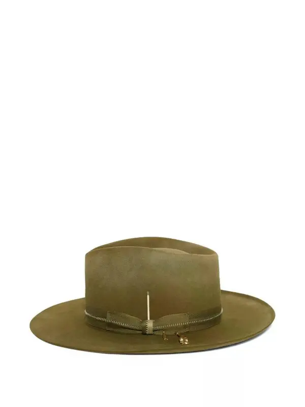 Nick Fouquet Malecon Fedora Hat - Green