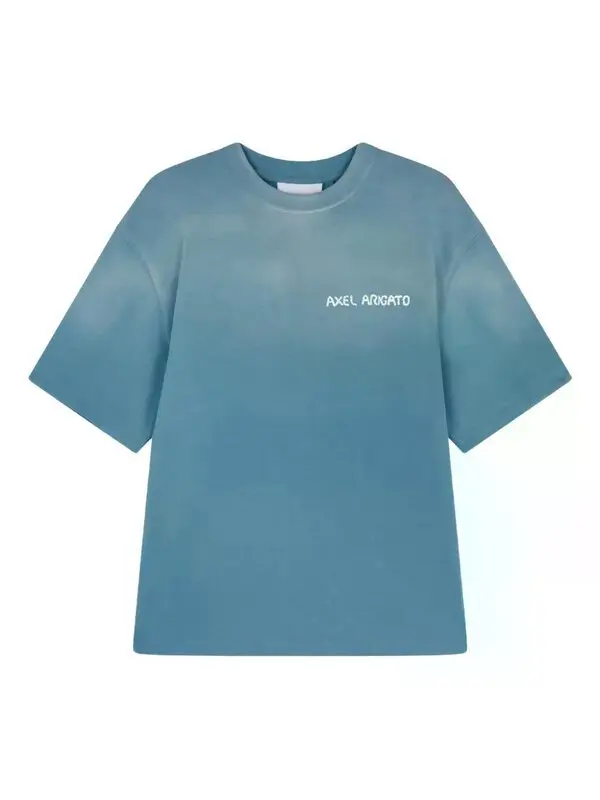 Axel Arigato Logo-print T-shirt - Blue