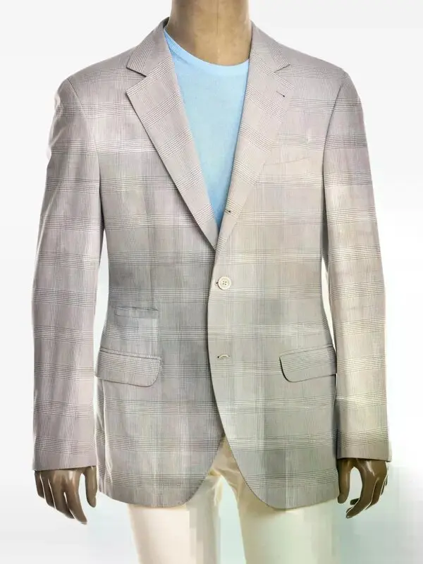 Brunello Cucinelli Checked-pattern Blazer