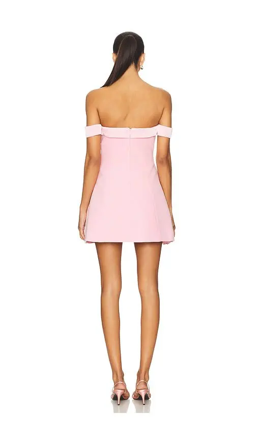 RUNAWAY THE LABEL Ebony Mini Dress In . Also - Blush
