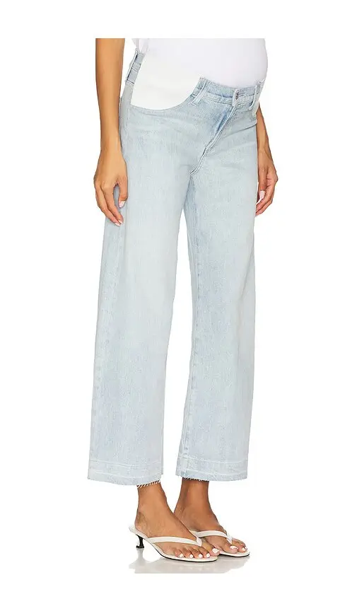 Paige Arellia Ankle Maternity Jeans - Blue