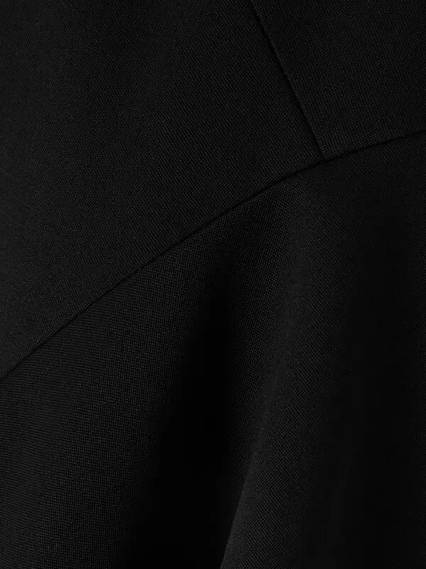 Givenchy Grain De Poudre Wool Mini Skirt