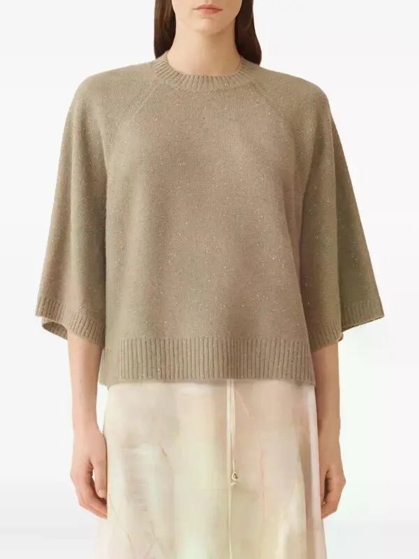 Fabiana Filippi Sequin-embellished Jumper