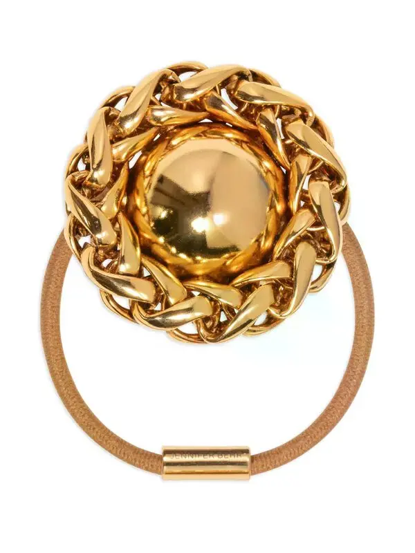 JENNIFER BEHR Brooke Scrunchie - Gold