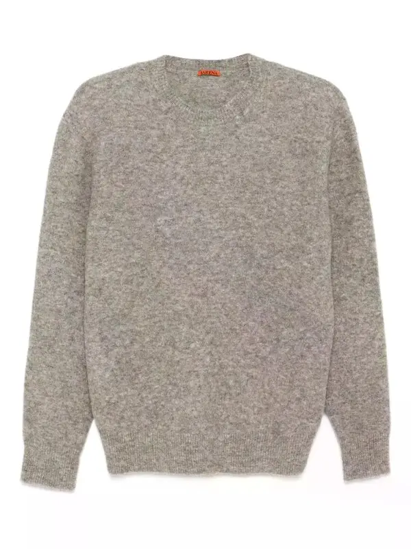 Barena Venezia Crew-neck Relaxed Fit Sweater - Neutrals