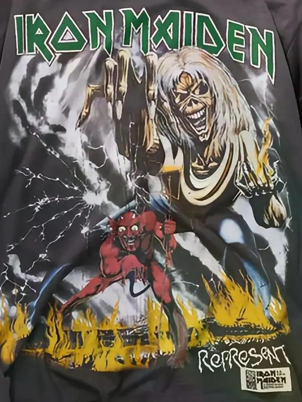 REPRESENT Iron Maiden T-shirt